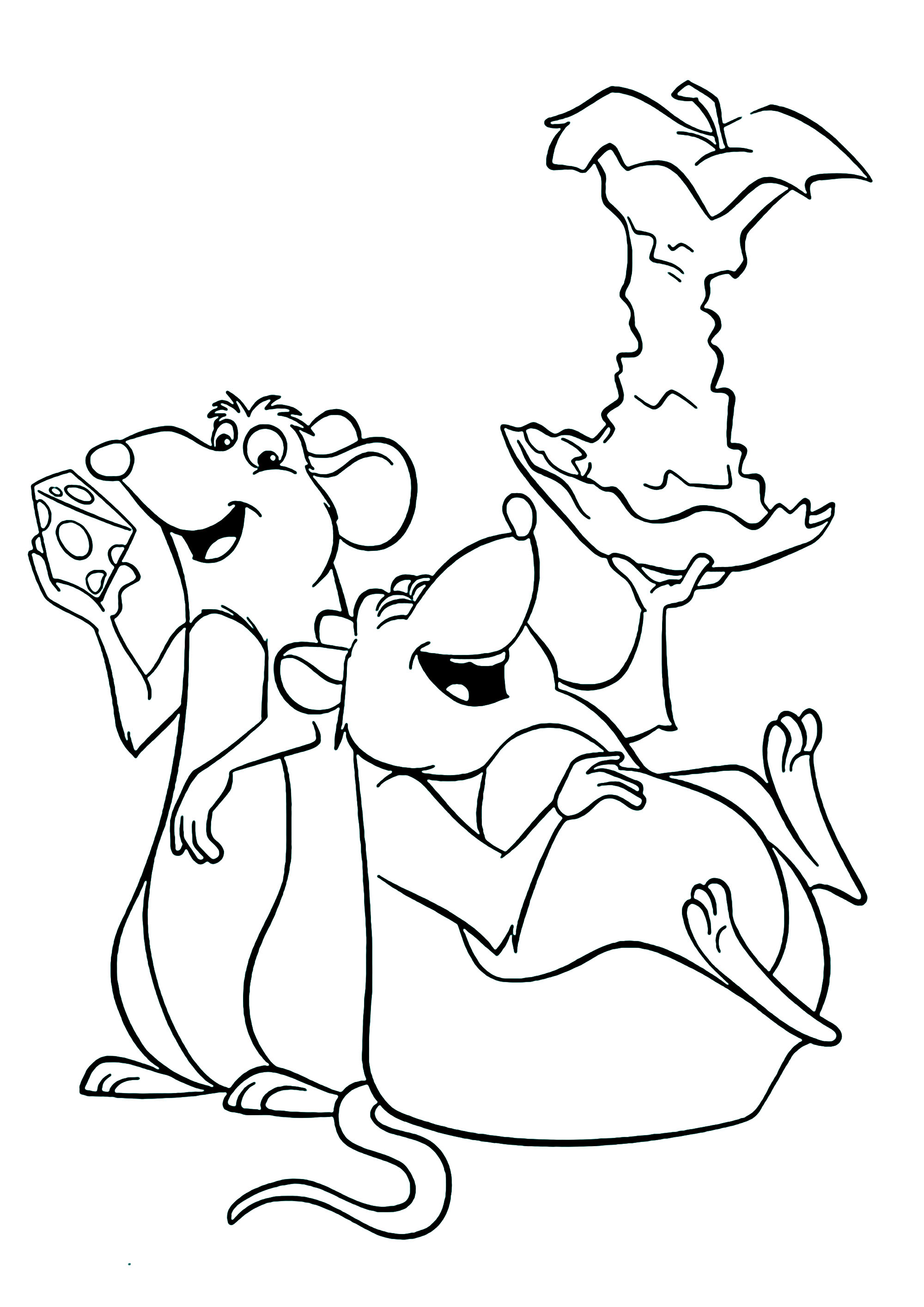 Ratatouille con Django - Pagine Ratatouille da Colorare