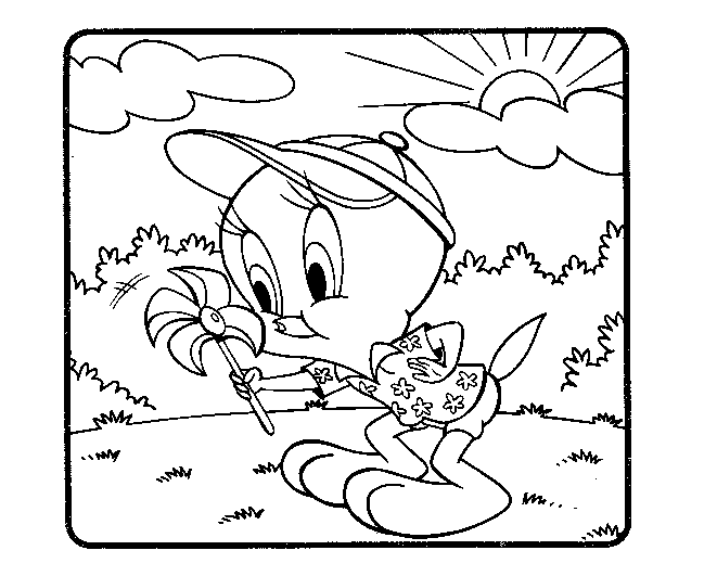 Disegni Da Colorare Di Baby Titti