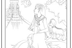 Disney - Disegni facili da colorare per bambini