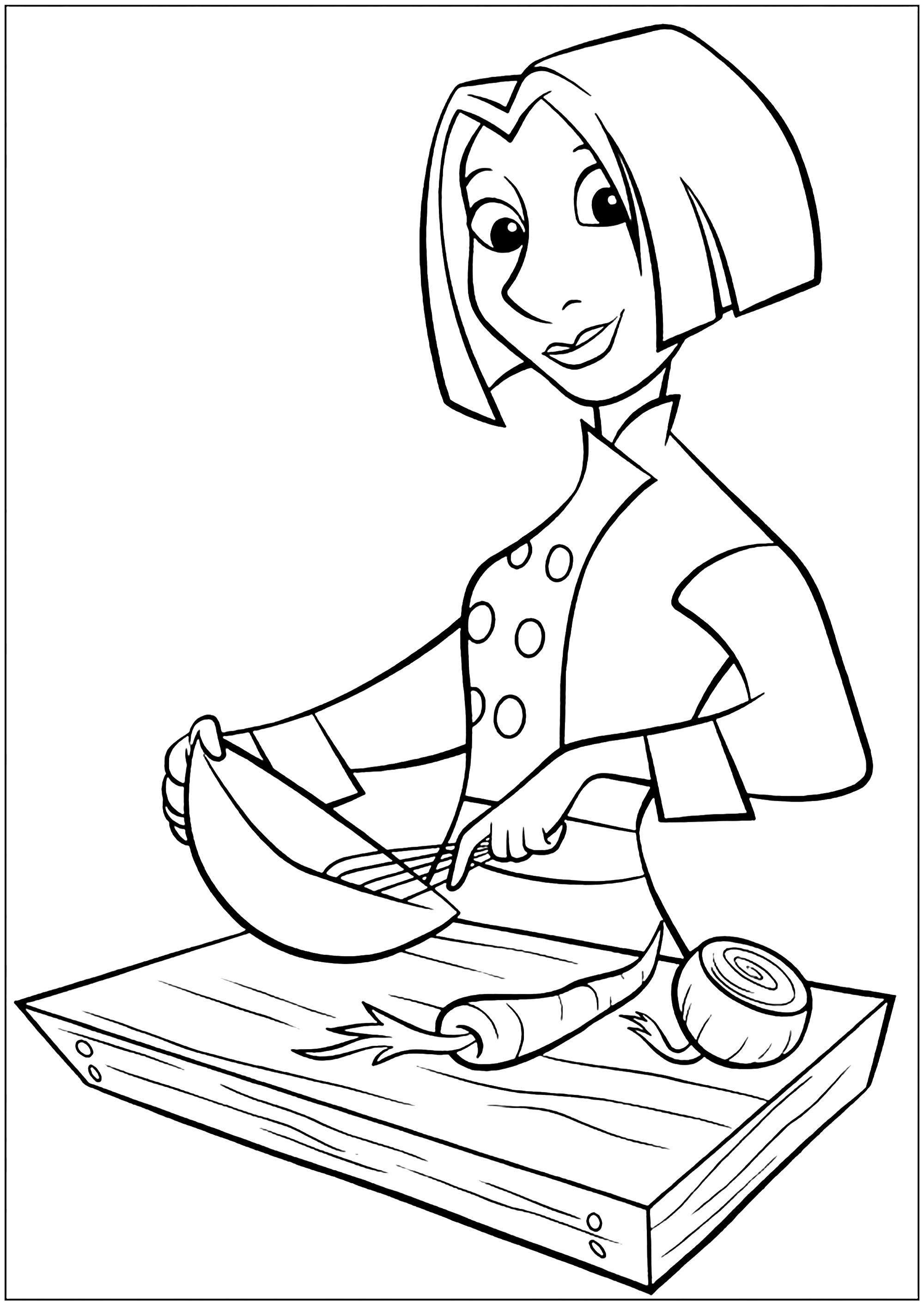 Aula de culinária com Colette Tatou - Páginas de Ratatui (Ratatouille ...