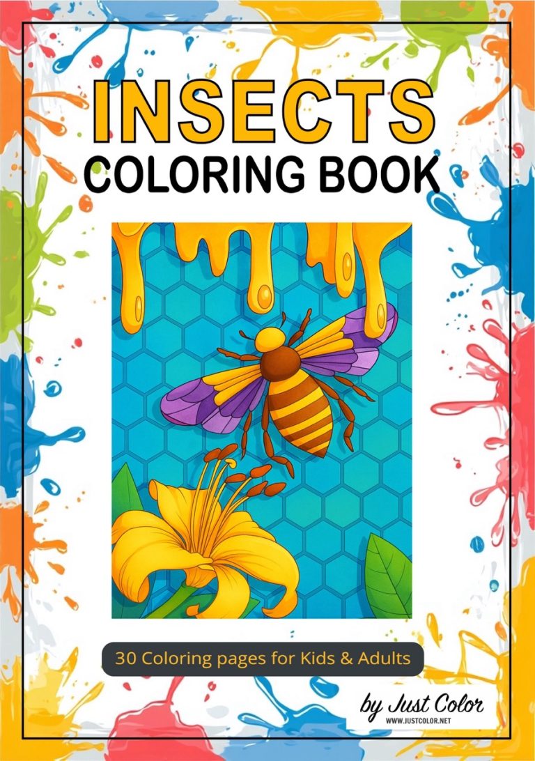 Coloring Books for Kids (PDF) - Just Color eBooks
