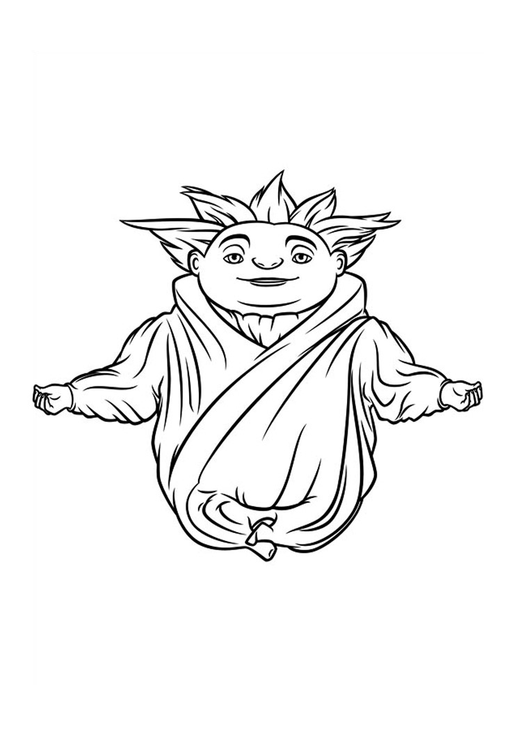 Coloriage de Les Cinq Légendes à telecharger gratuitement - Coloriages ...
