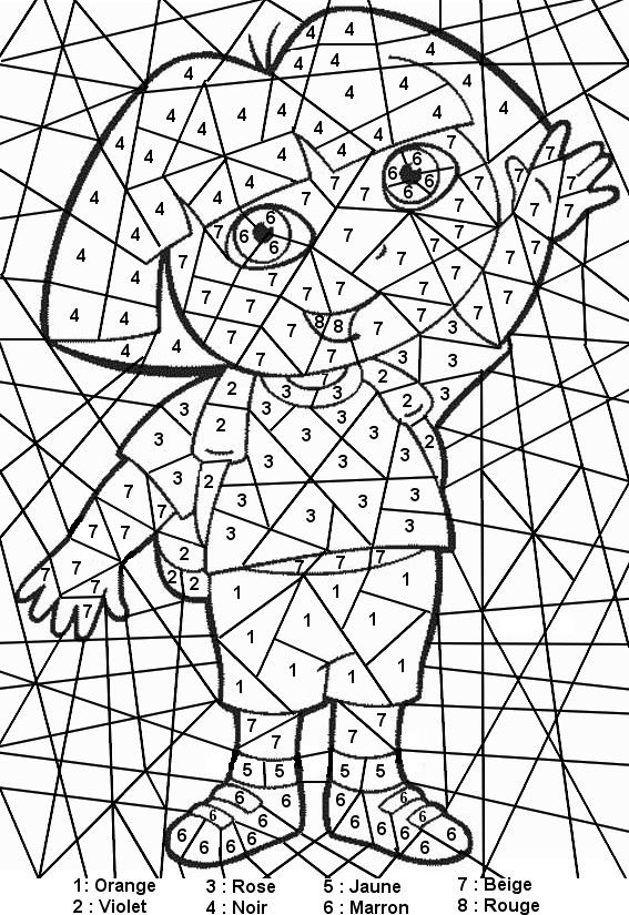 Coloriage Coloriages Magiques Coloriage Magique Dora Lexploratrice 1 ... Coloriage Coloriages Magiques Coloriage Magique Dora Lexploratrice 1 ...