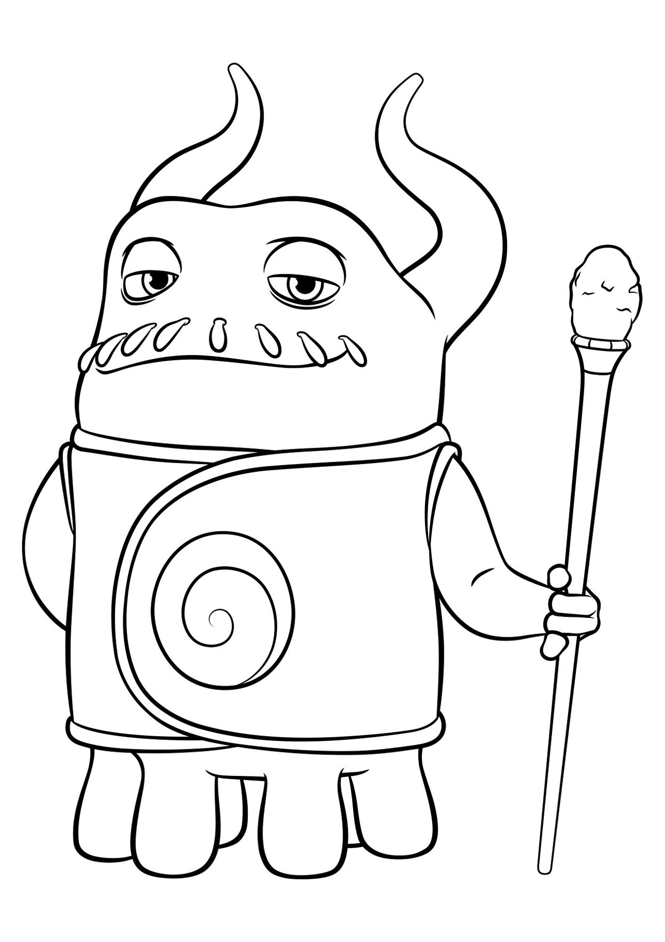 Coloriage de En route ! pour enfants - Coloriages d'En route ! à imprimer