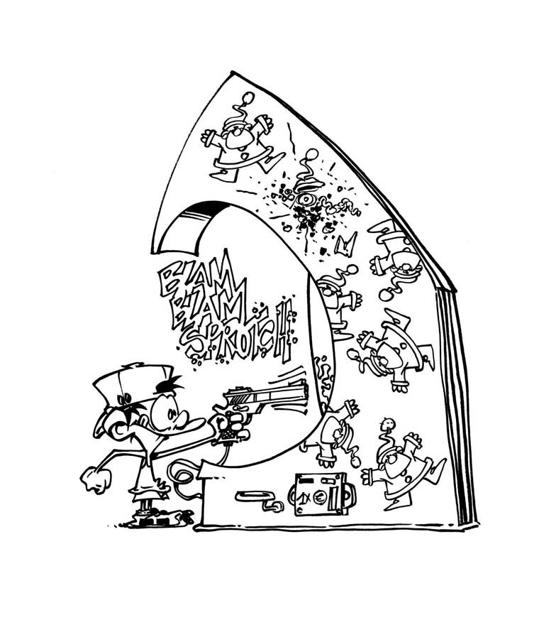 Coloriage de Kid Paddle à colorier pour enfants - Coloriages de Kid ...