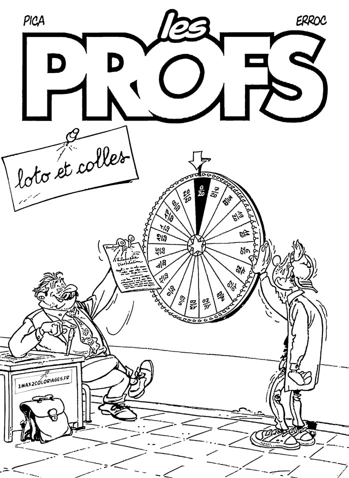 Meilleures Pages à Colorier Du Professeur