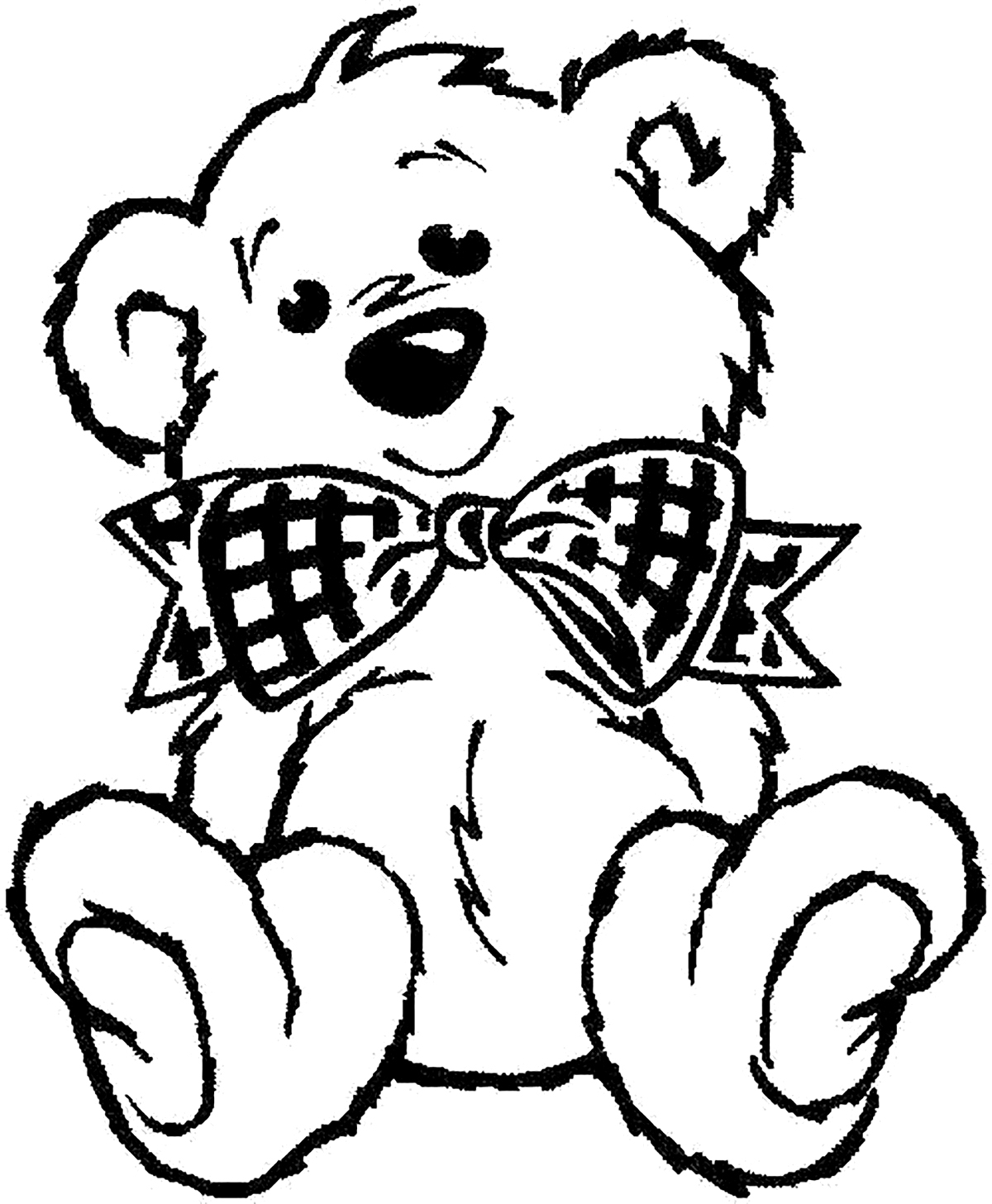 Ourson - Coloriages d'Ours et Oursons à imprimer