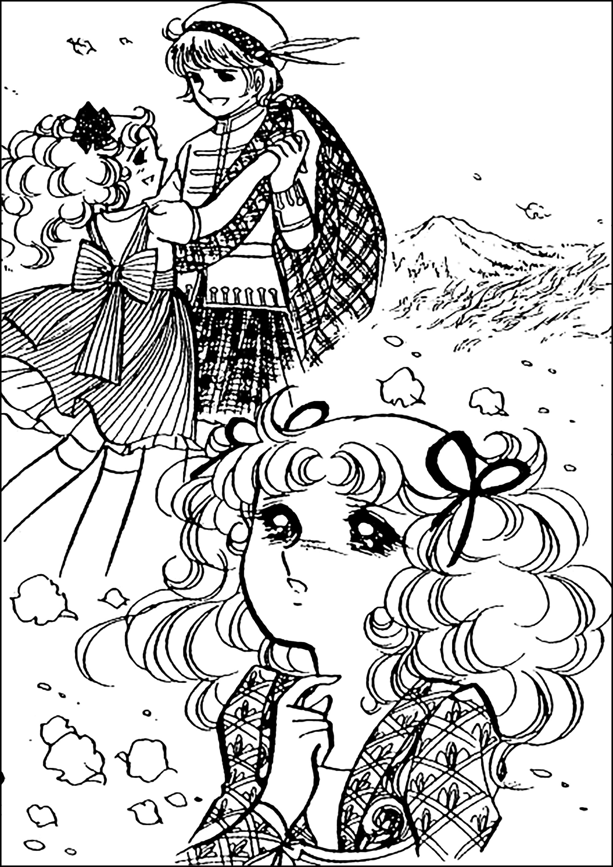 Le rêve de Candy - Coloriages Retour en enfance à imprimer