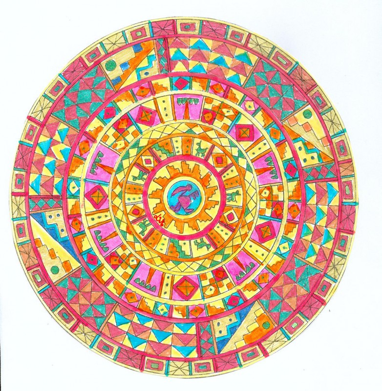 Mandala 6 - Mandalas - Coloriages difficiles pour adultes