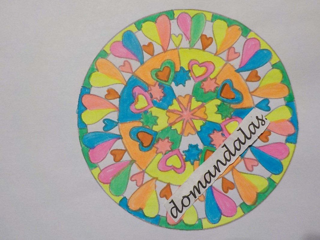 Valentine's day celebrated with a Mandala ! - Zen & Anti-stress ...