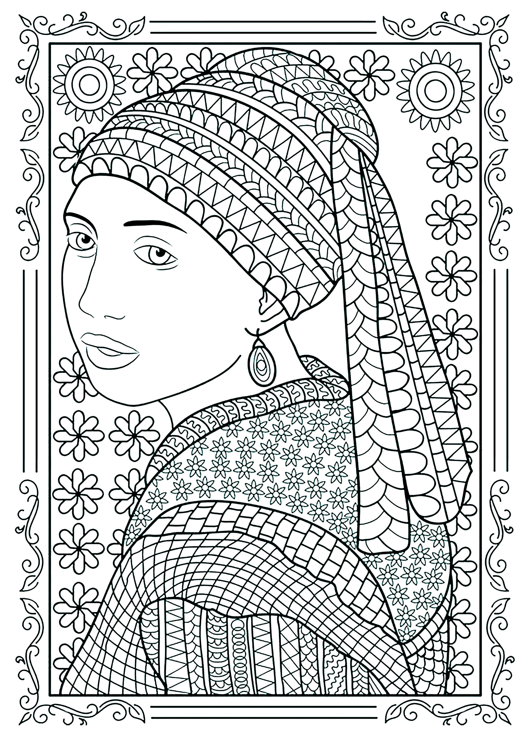 Disegni Da Colorare Di Perle