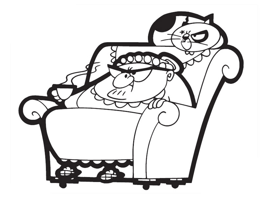 - TV Shows and Cartoon Characters Coloring Pages
