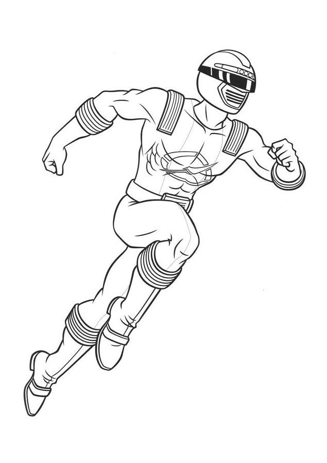 Printable Power Rangers coloring page for kids - Power Rangers Coloring ...