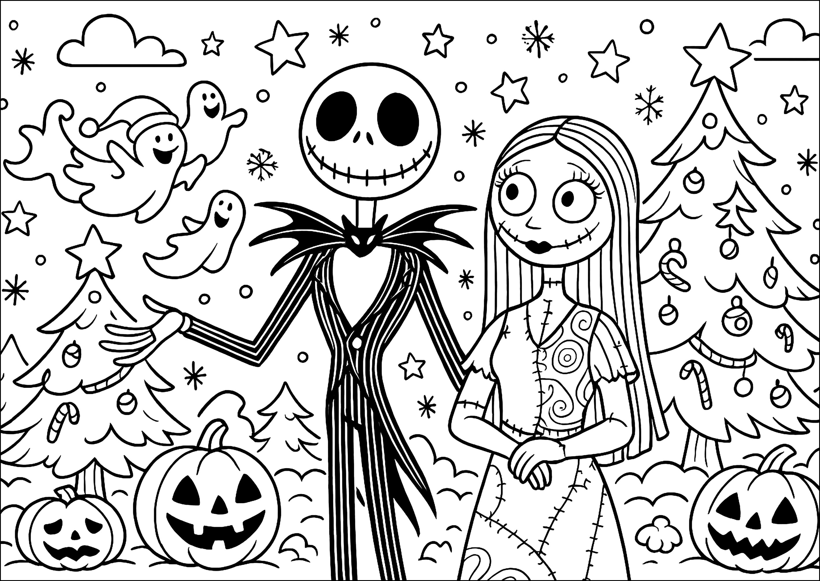 christmas movie coloring pages printable