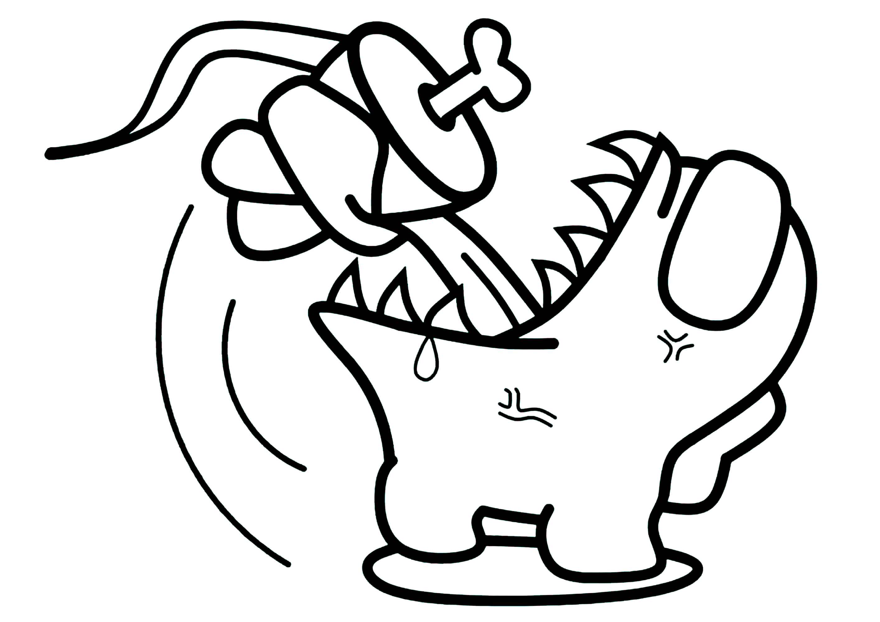 Guten Appetit - Ausmalbilder von Among Us zum Ausmalen