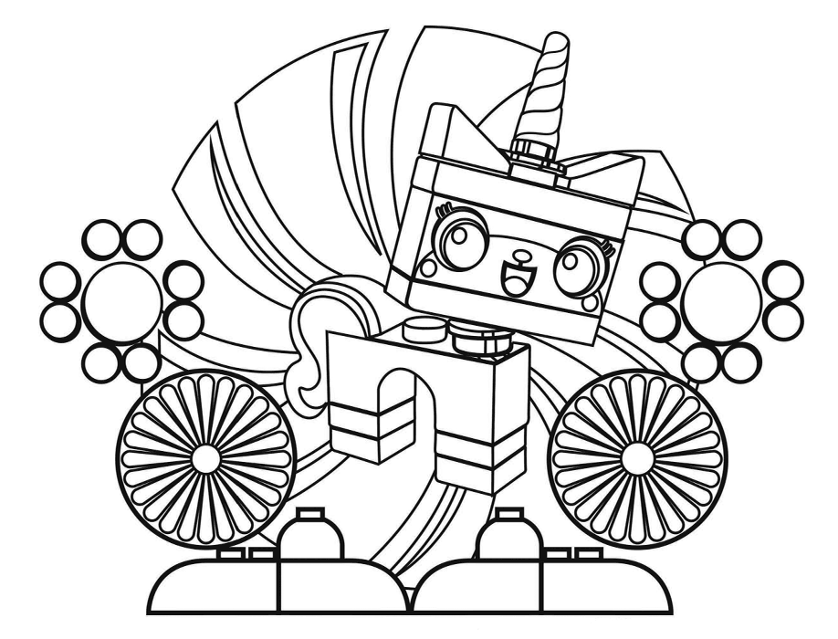 Páginas para colorear gratis de La gran aventura de LEGO - Páginas de ...