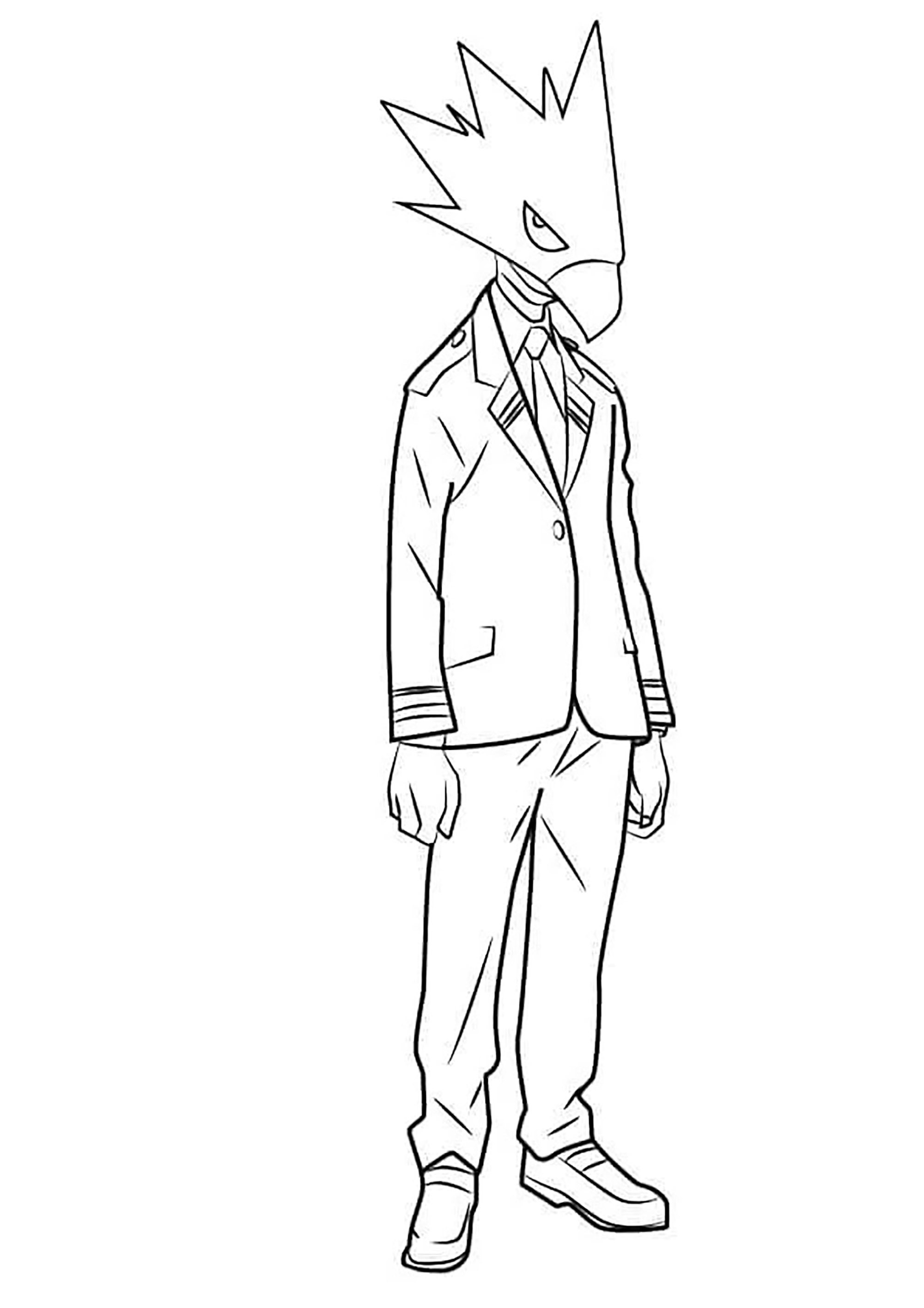 Dibujos para colorear gratis de my-hero-academy para imprimir - Páginas ...