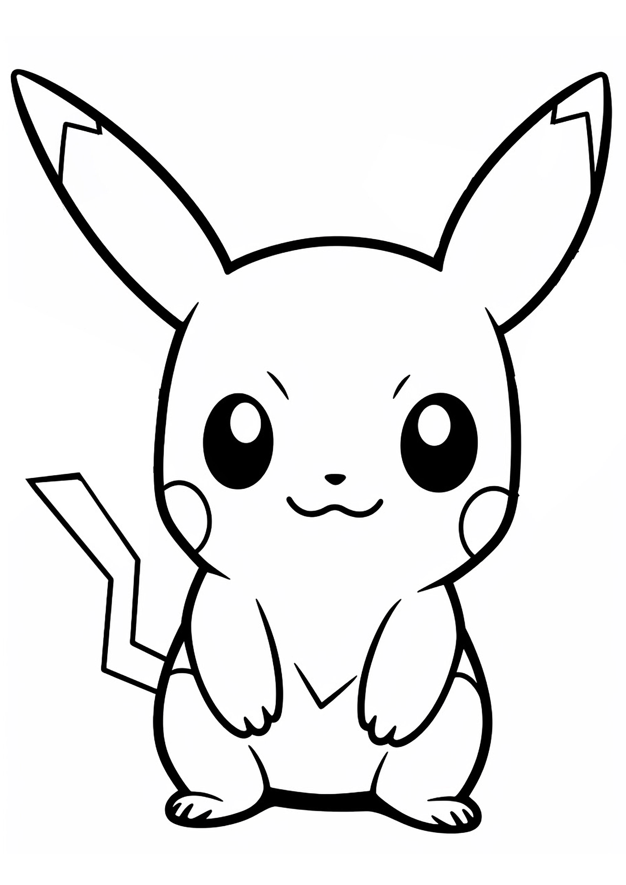 Pikachu - Páginas de Todas las páginas para colorear de Pokémon para ...