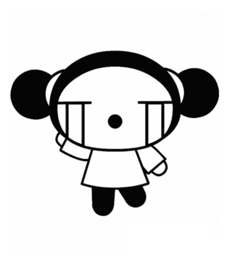 Páginas para colorear de Pucca para niños - Páginas de Pucca para imprimir