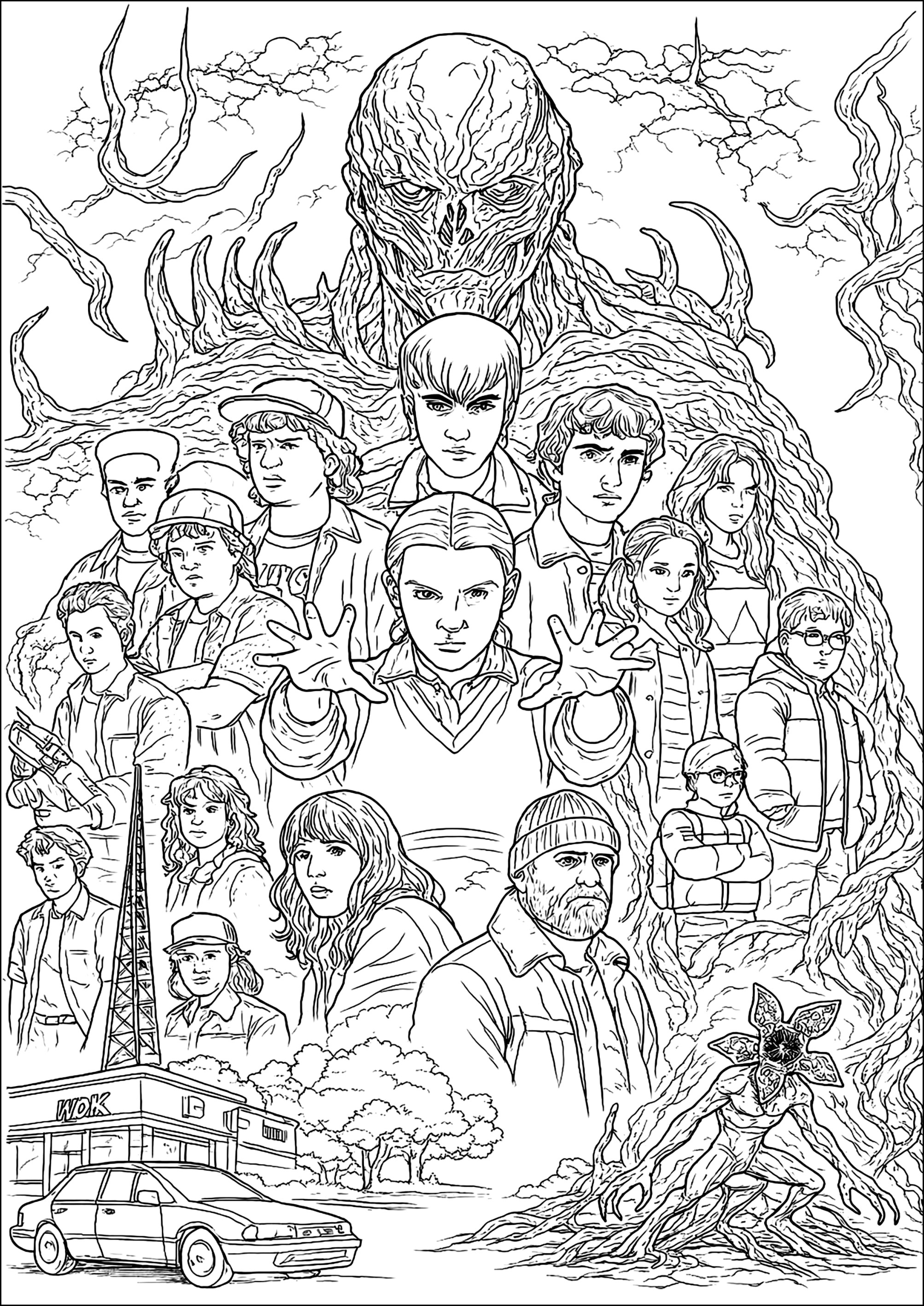 Dibujo creado a partir del póster de la Temporada - 5 - Páginas de ...