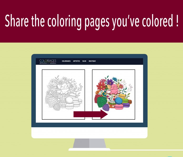 NEW : Add your coloring pages creations directly on the website – Just ...