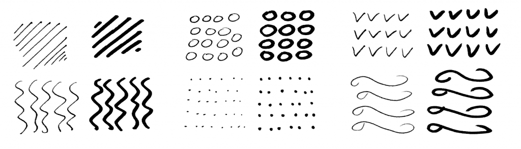 Zentangle exercises for beginners - Coloring Pages for Adults