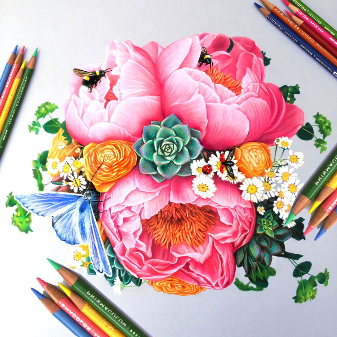 Adult coloring techniques and tutorials - Coloring Pages for Adults