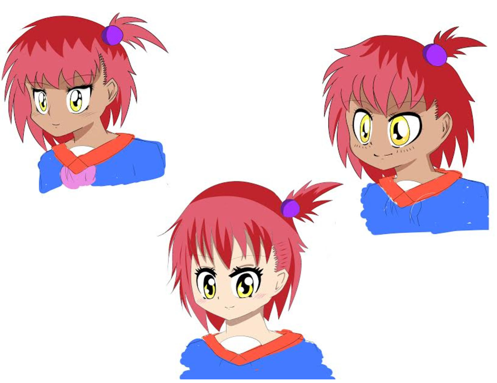 Manga Tutorial : Evolution of Manga character design - Coloring Pages ...