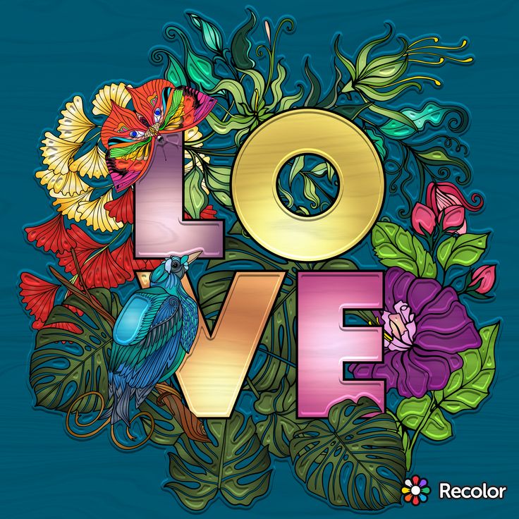 Recolor - Coloring book app for adults - Coloring Pages for Adults