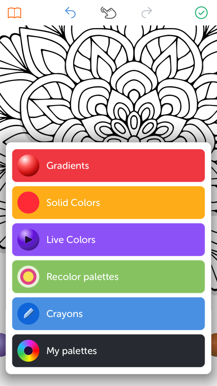 Recolor – Coloring book app for adults – Just Color : Coloring Pages ...