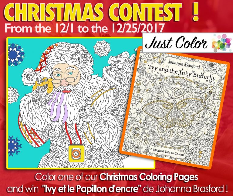 Christmas Creative Contest : Win Johanna Basford coloring books ...
