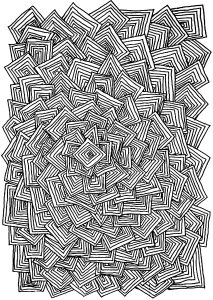 Anti-stress / Zen Coloring Pages for Adults (Free PDF printables)