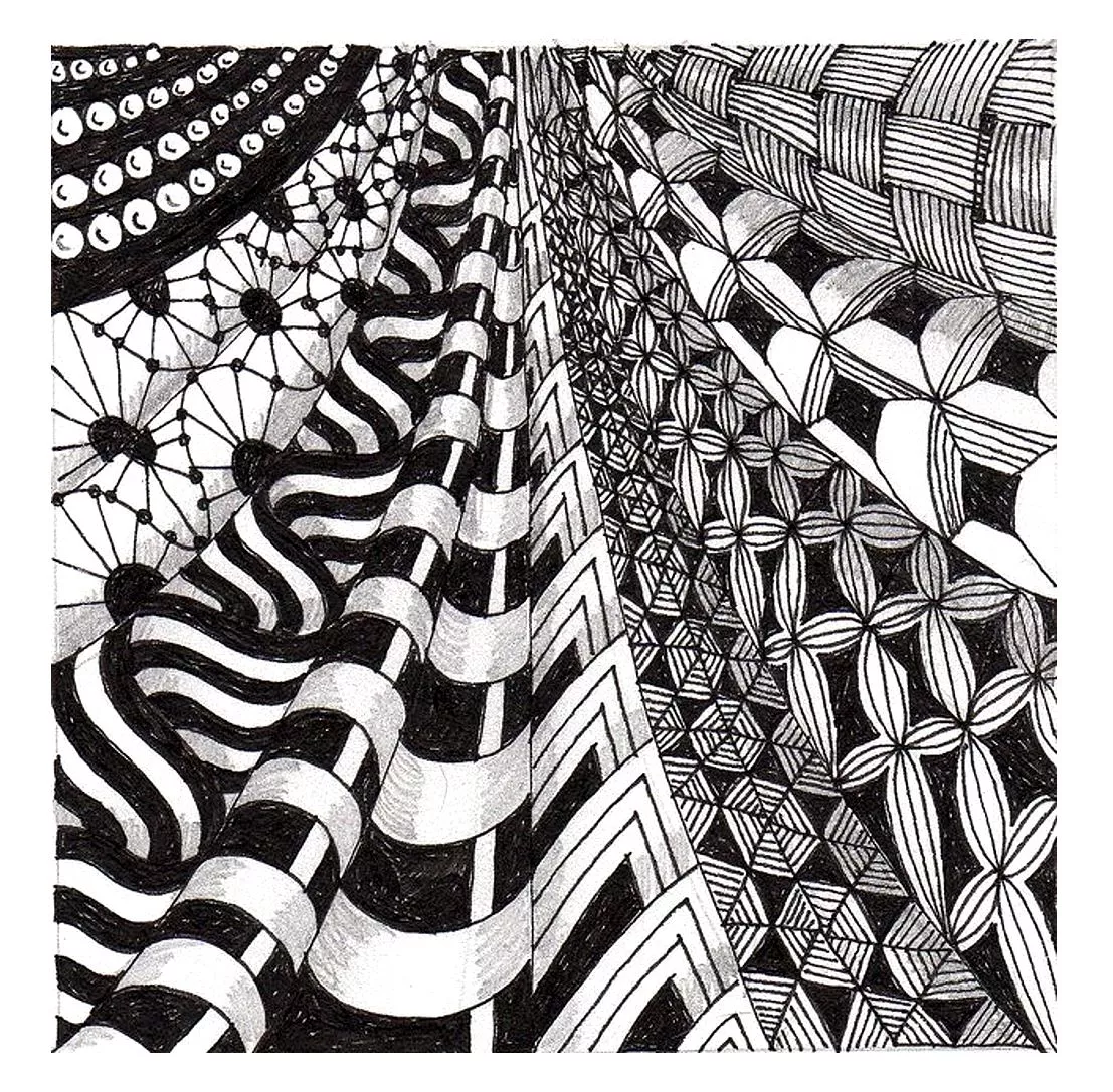 Zen anti stress to print tunels - Anti-stress / Zen Coloring Pages