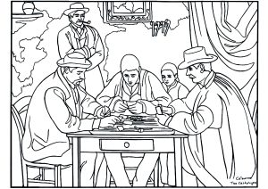 Impressionism Coloring Sheets