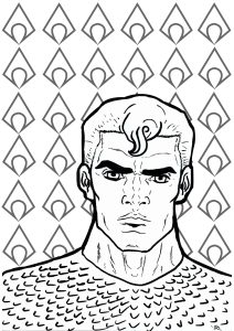 Printable Dc Comics complex Coloring Pages for adults