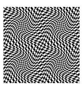 Optical Illusions (Op Art) Coloring Pages for Adults (Free PDF printables)