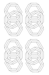 Optical Illusions (Op Art) Coloring Pages for Adults (Free PDF printables)