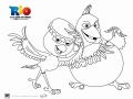 Image de Rio à télécharger et colorier - Coloriages de Rio (le ...