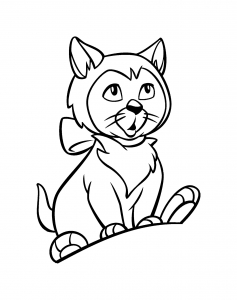 chester the cat coloring pages