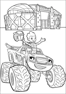 crusher coloring pages