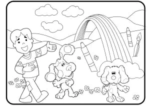 Magenta Coloring Page