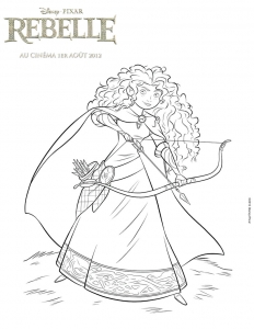 brave coloring pages free