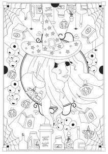 Halloween coloring page to download - Halloween Coloring Pages for Kids