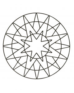 Mandalas to download for free - Mandalas Kids Coloring Pages