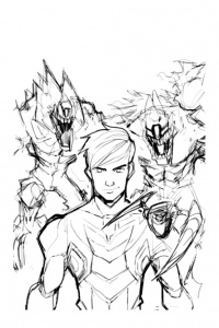 Max Steel coloring page for kids - Max Steel Coloring Pages for Kids