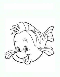 flounder coloring pages to print