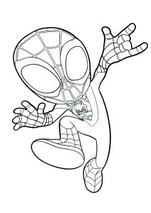 Spidey / Spider-Man - Spidey and His Amazing Friends Coloring Pages