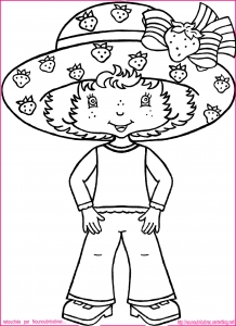 strawberry shortcake coloring pages new york