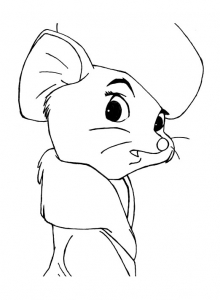 the rescuers coloring pages