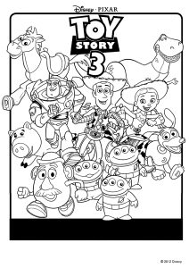 Lotso, the evil pink bear from Toy Story - 3 - Toy Story 3 Coloring Pages